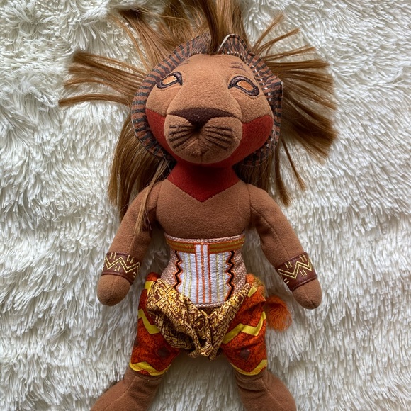 Disney | Toys | Disney The Lion King Broadway Musical Simba Plush ...